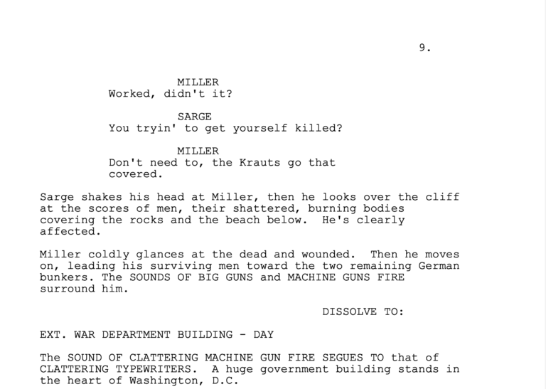 When to Use Cut to in Screenwriting: A Guide - Modern Screenplay